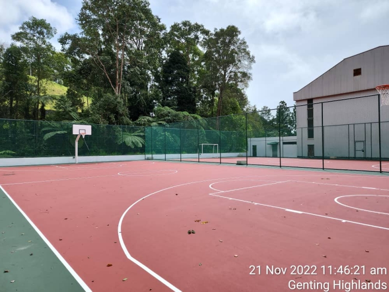 Genting Tennis Court - Yuen Keong Construction & Renovation Sdn Bhd